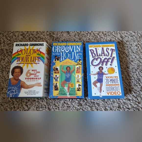 Other | Richard Simmons Workout Vhs Set | Poshmark